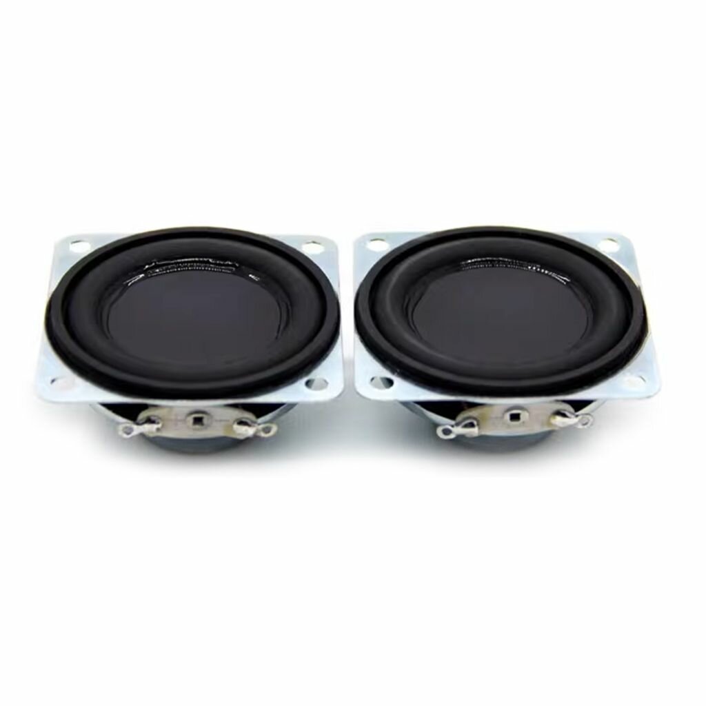 2pcs Portable Full Dinger 45 мм 4 Ом 5 Вт Hifi Sound усилитель