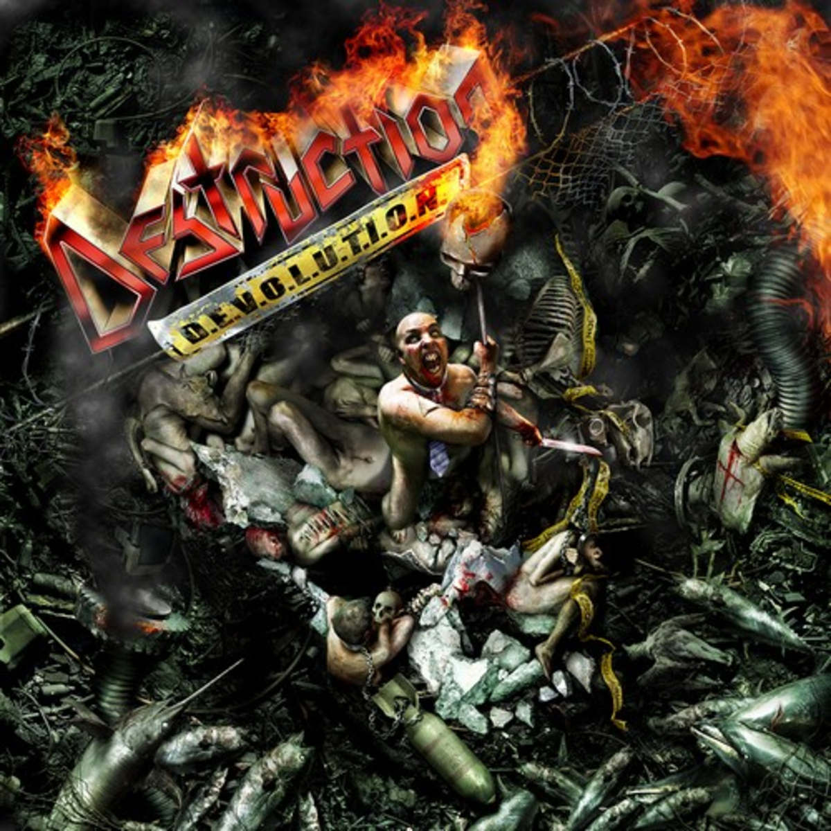 Компакт-диск Destruction — D.E.V.O.L.U.T.I.O.N. (RU)(CD)