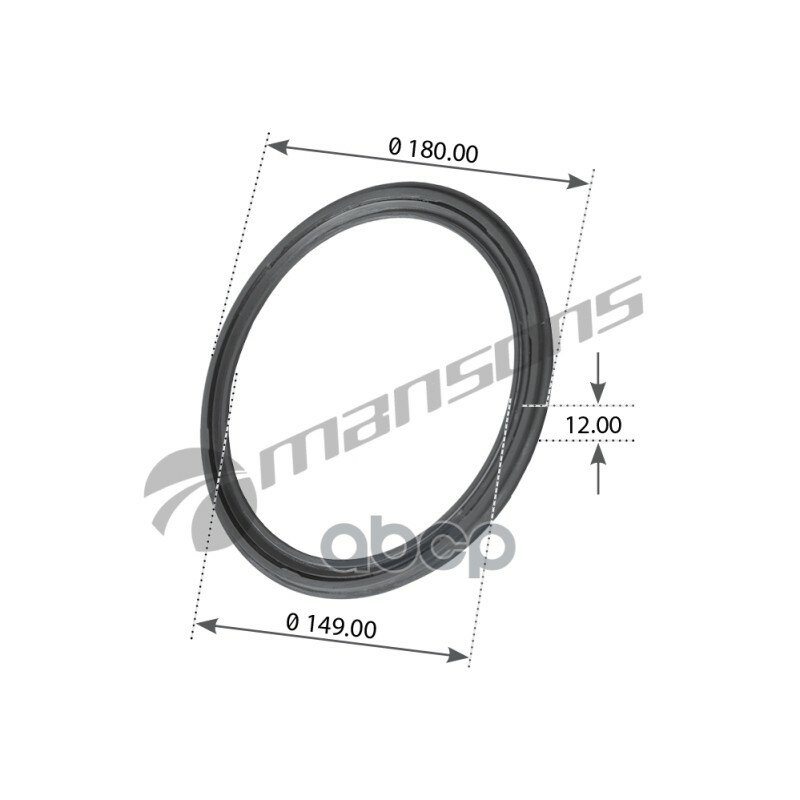 Сальник SAF ступицы (142.15x175.5x11.4) MANSONS Mansons арт. 600.104