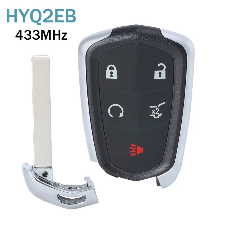 Для Cadillac SRX XT4 XT5 XTS 2016 17 19 20 дистанционный смарт ключ-брелок HYQ2EB HYQ2EB 433MHz