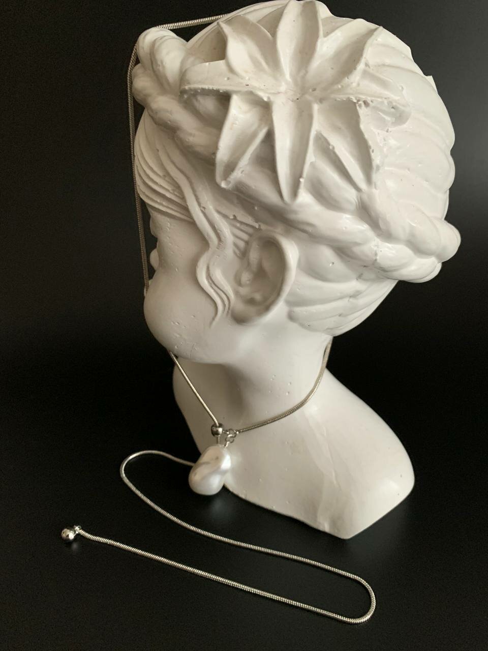 Колье, жемчуг имитация