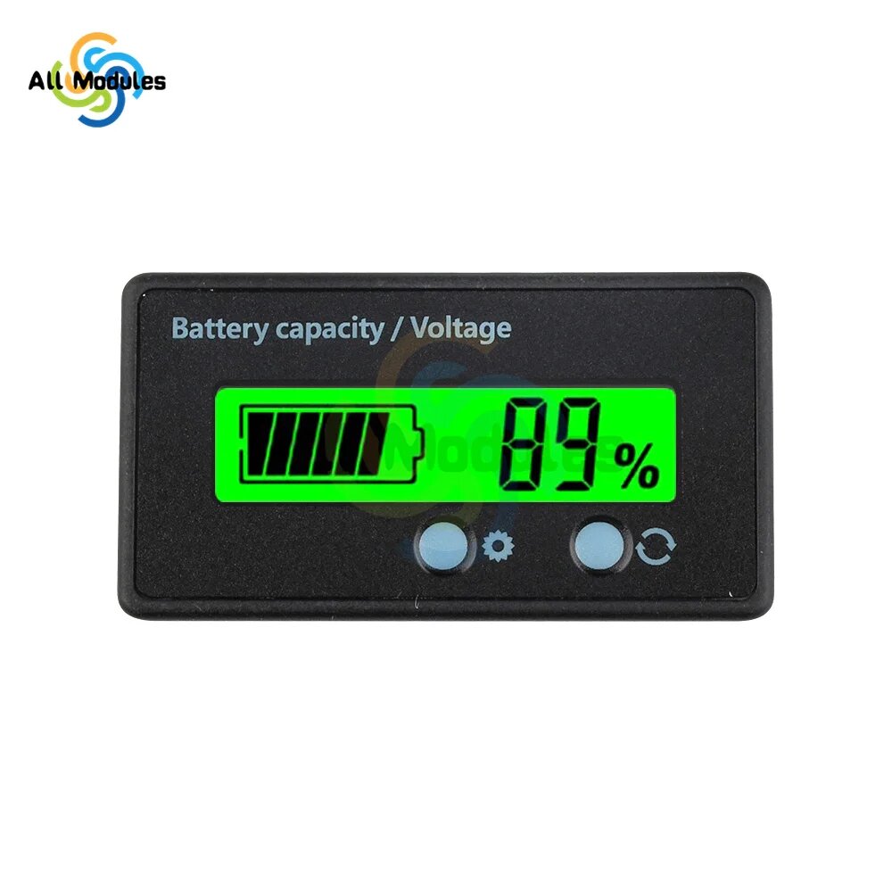 Дисплей уровня заряда батареи 8-70V GY-6S