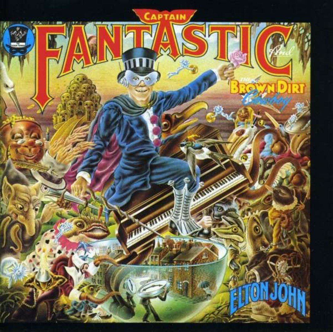 ELTON JOHN Captain Fantastic And The Brown Dirt Cowboy