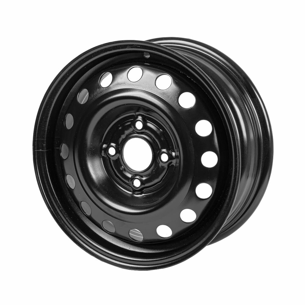 GANZ Диск штампованный R14 5.5J 4x100/56.6 ET49 Black GRN14036