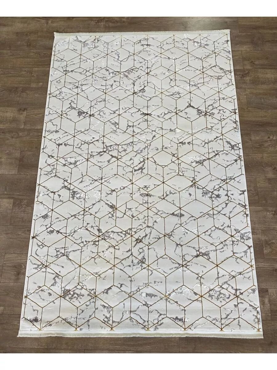 Altyn-kovri Company Ковер комнатный Турция 160x230см Palace 1675 Cream Gold