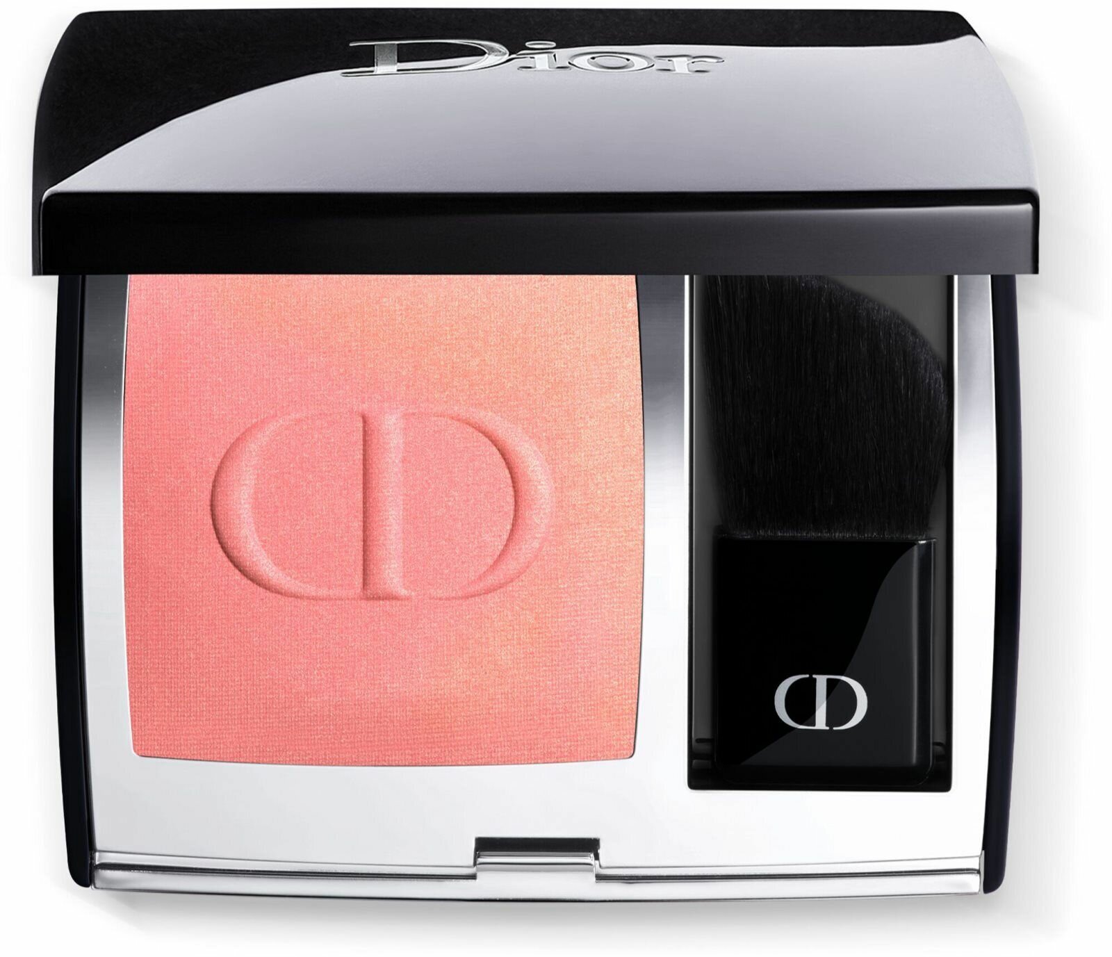 DIOR румяна в компакте, кисть и зеркало Rouge Blush shade 219 Rose Montaigne (Shimmer) 6,7 g