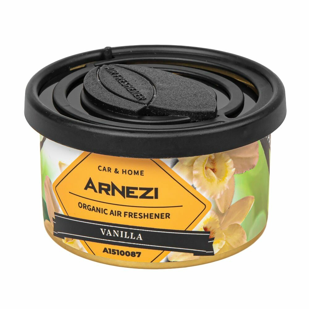 Ароматизатор для автомобиля, пахучка в машину, освежитель воздуха салона авто, органик со вкусом ваниль, ванильный аромат AS-14 'Vanilla'A1510087 Arnezi