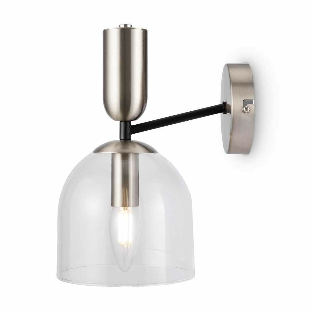 Бра Freya Клэрис 1х40 Вт Е14 никель