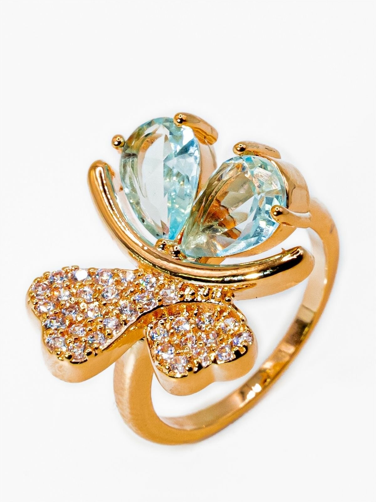 Кольцо, фианит