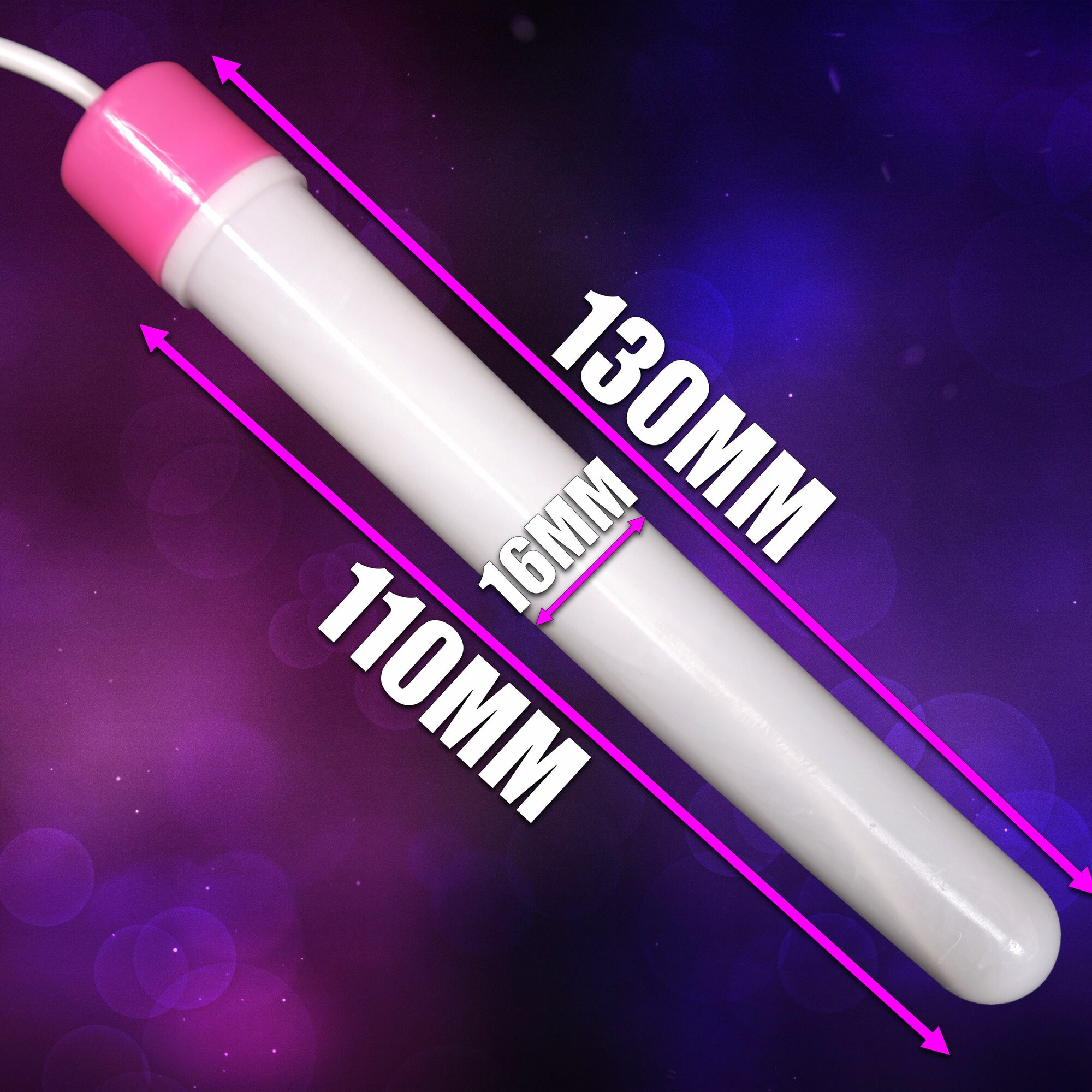 Нагреватель для секс игрушек, белый и розовый