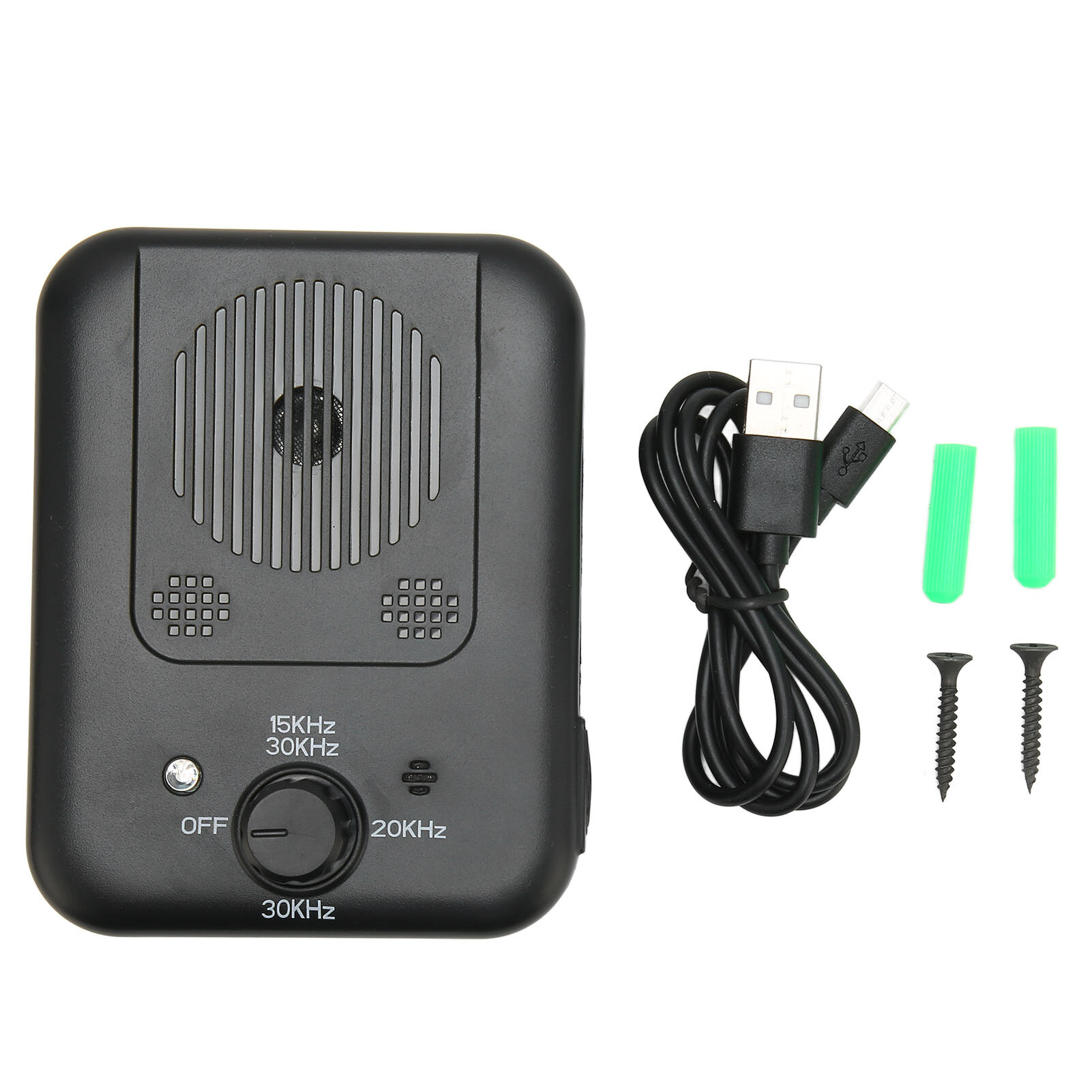 Эффективные ультразвуковые устройства для подавления лая собак с 3 регулируемыми уровнями чувствительности и частоты.