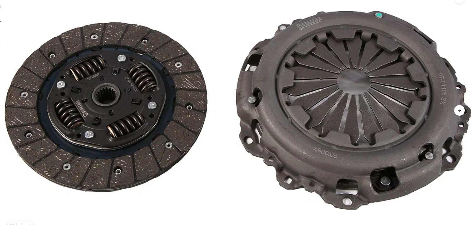 Сцепление комплект 1.6 TU5JP (NFU) 16 клапанный Iran Khodro Samand