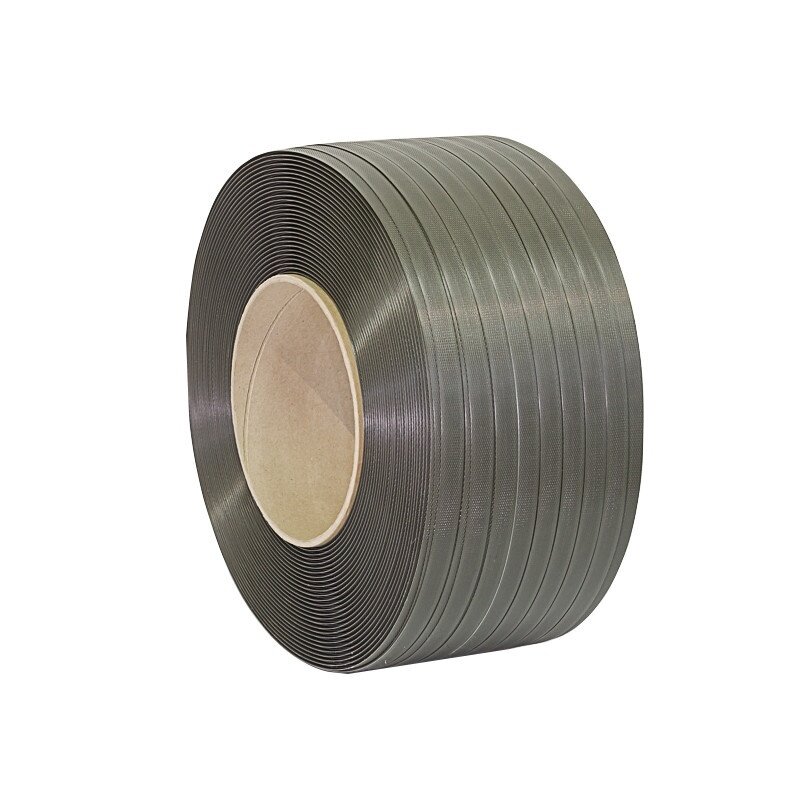 Стреппинг-лента КНР полипропиленовая, B 12 мм, S 0,5 мм, 3000 м, серая