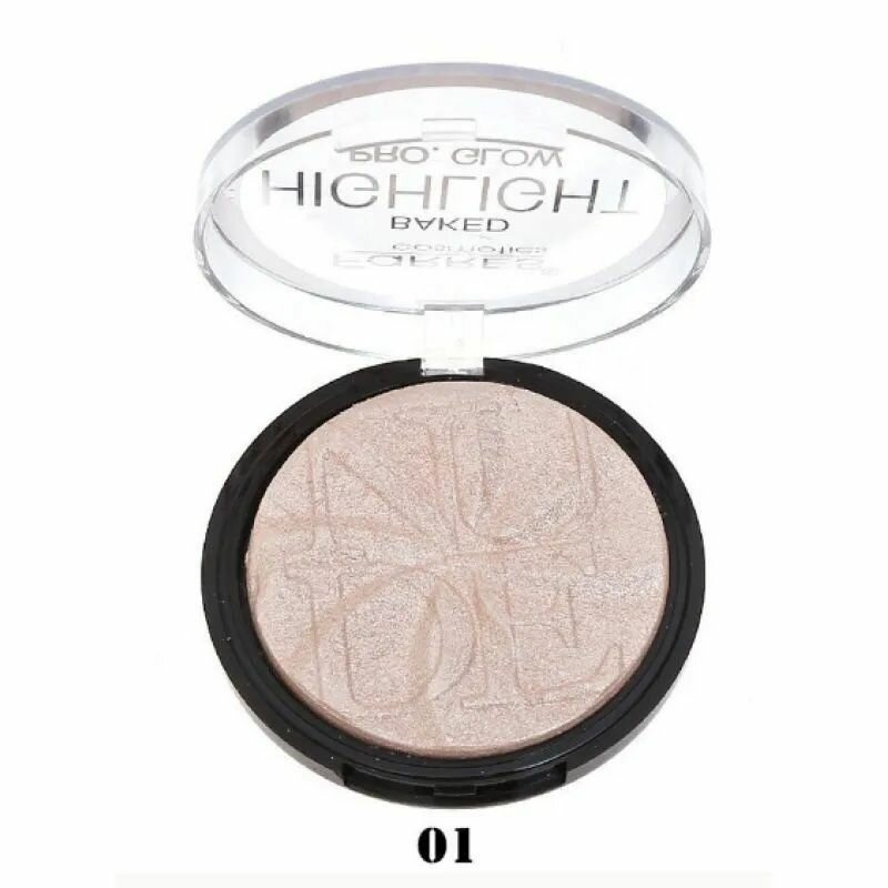 Xайлайтер FARRES "Baked Pro. Glow", тон 01, запеченный