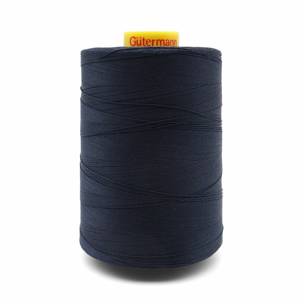 Швейные нитки Gutermann Mara 30/3000 м для отстрочки, цвет 339 темный чернильно-синий, 1 шт (702358)