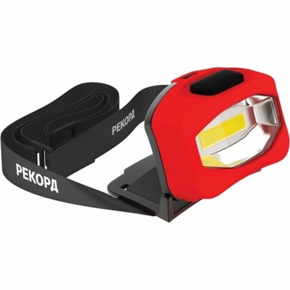 Фонарь налобный рекорд рассеянный свет, SH-350, 3xLR03, 2W