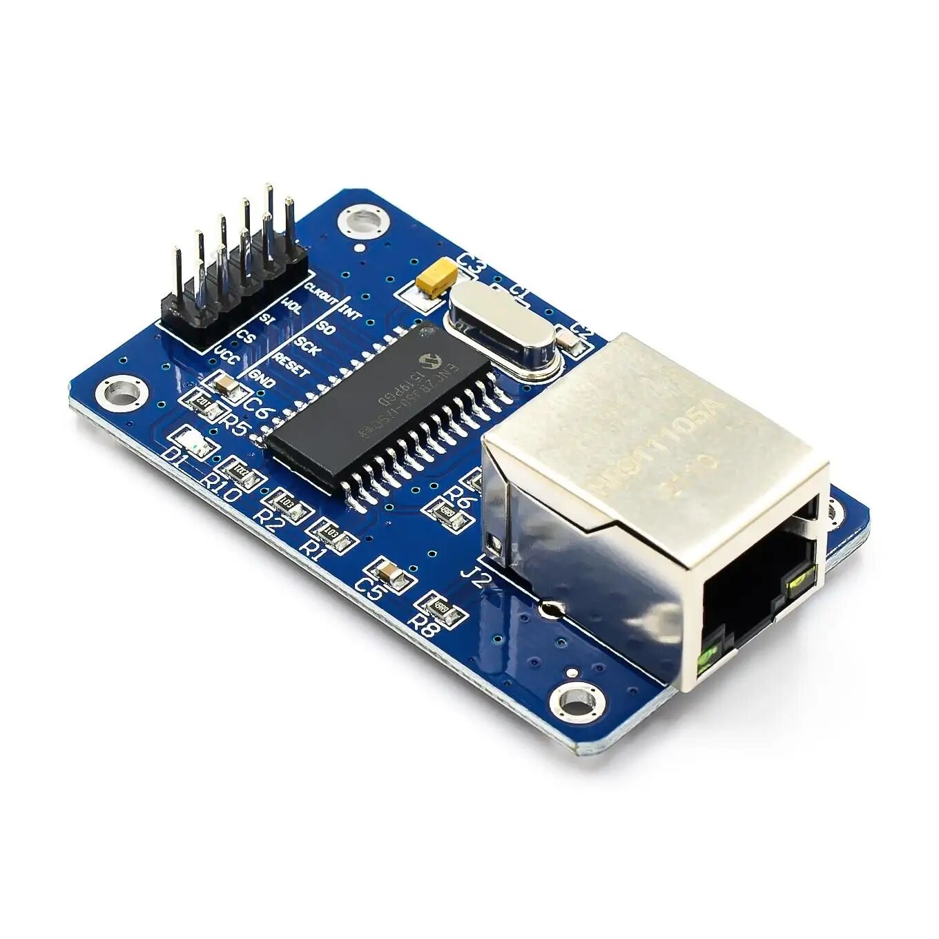 Модуль Ethernet ENC28J60 для Arduino ENC28J60