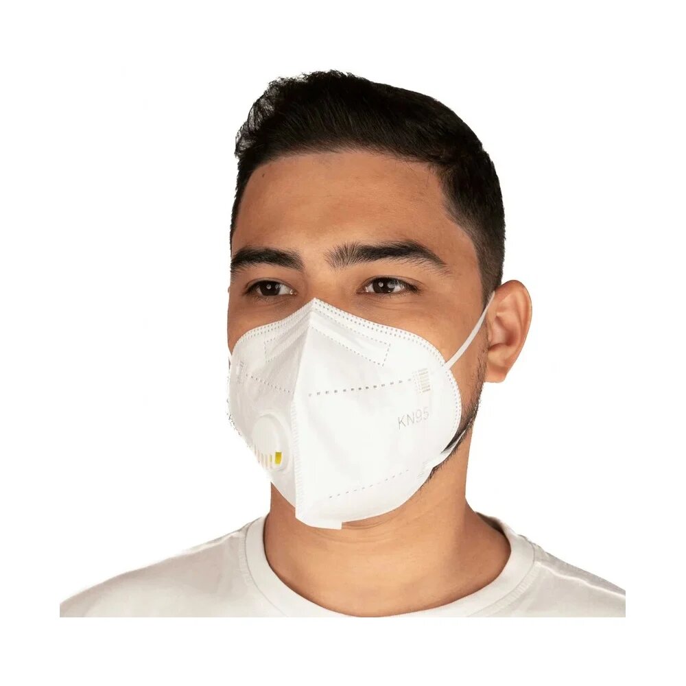 Респиратор с клапаном SAMGRUPP KN95 FFP2 50 шт SR-072000095-50