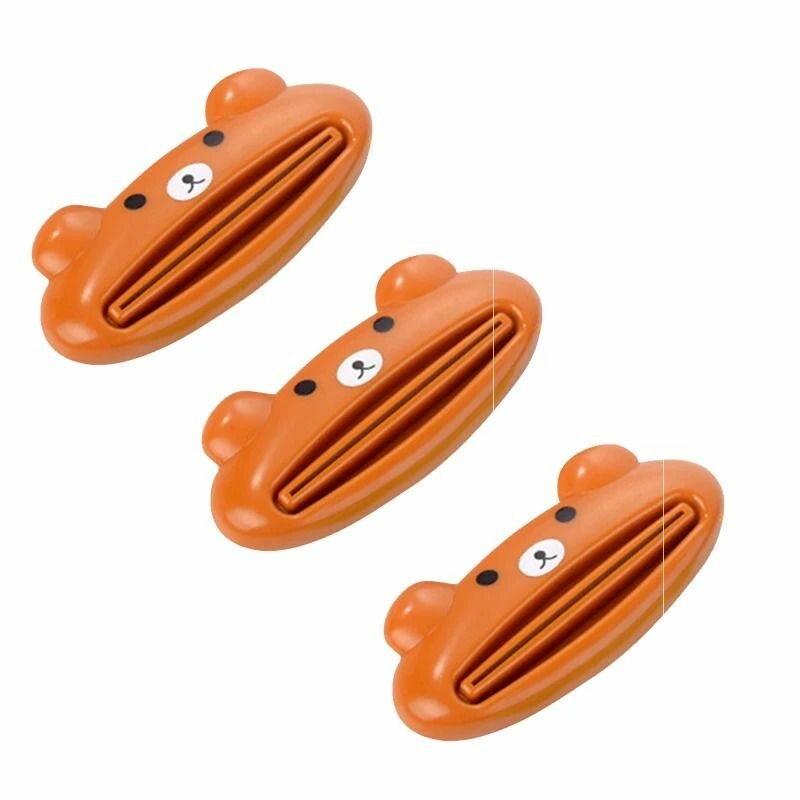 Пластиковый диспенсер для зубной пасты удобный и компактный для дома и путешествий