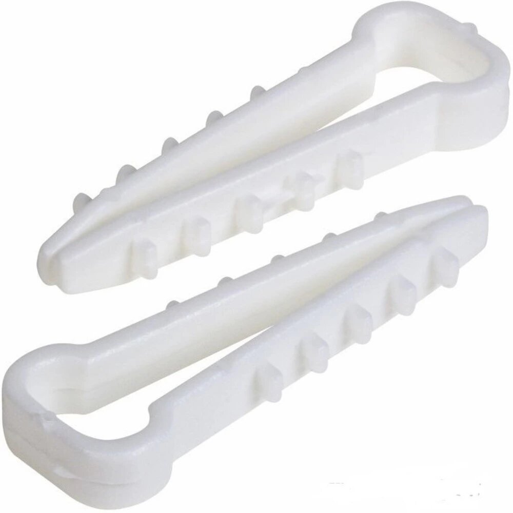 Дюбель-хомут PROconnect 07-4611-9 белый, прямоугольный, 10 шт.