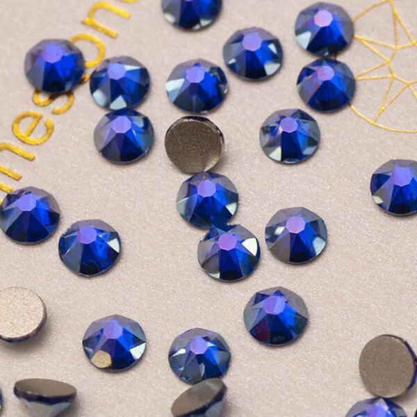 Стразы стеклянные Sapphire AB SS20 288шт