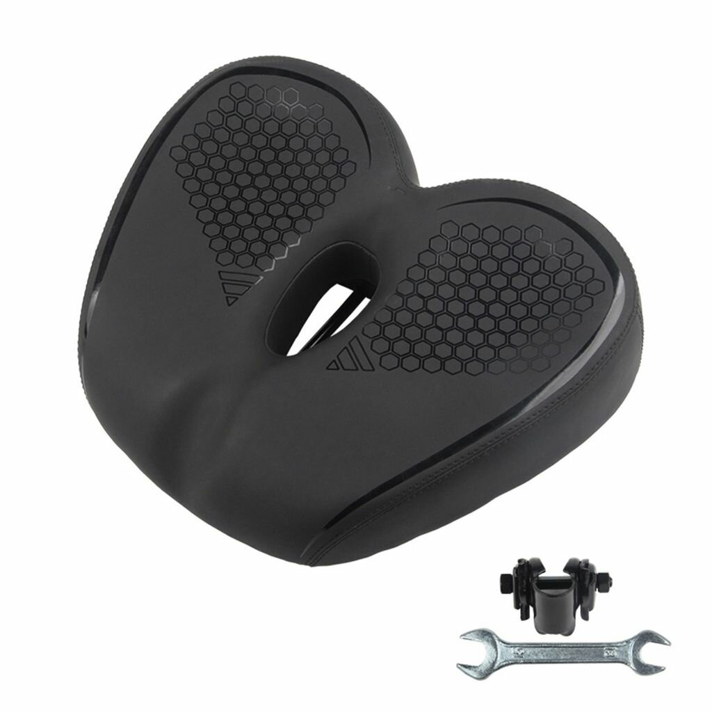 Велосипедное седло, Увеличенное амортизирующее седло для горного велосипеда - 2024103, 1 комплект