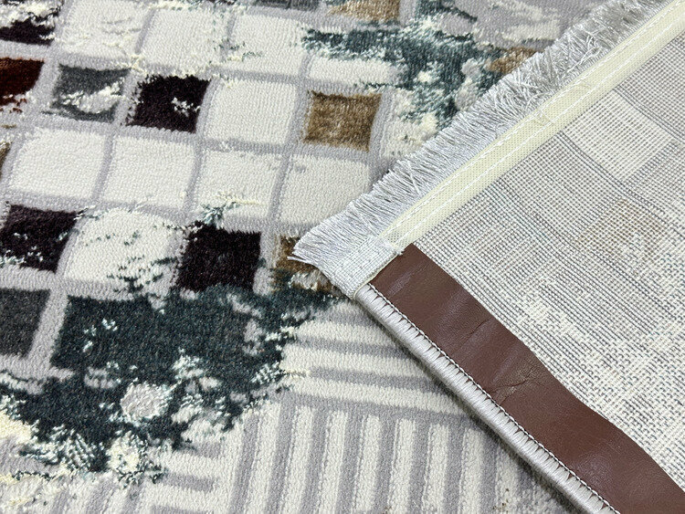 Ковер, Прямой, Серый, Бежевый, Коричневый, Синий, Современный, на пол, в гостиную, спальню, в ассортименте (80 см. на 150 см.)