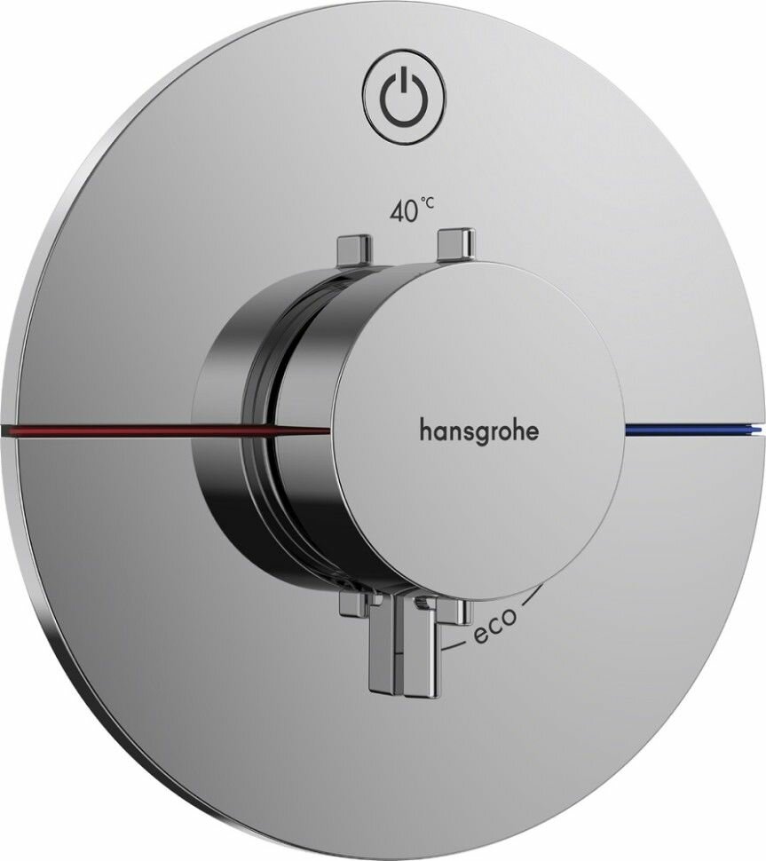 Термостат Hansgrohe Comfort S ShowerSelect 15553000, встраиваемый, латунь, хром