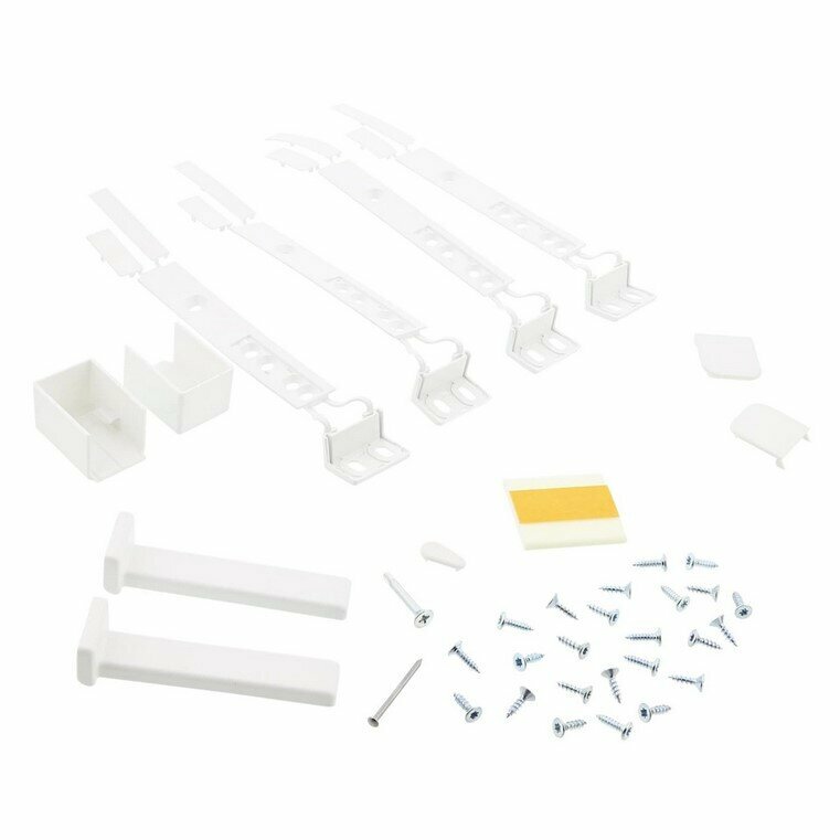 Комплект направляющих (крепеж фасада) для встраиваемого холодильника Electrolux, Zanussi, AEG, KÜPPERSBUSCH, Ikea, Smeg 140046408146