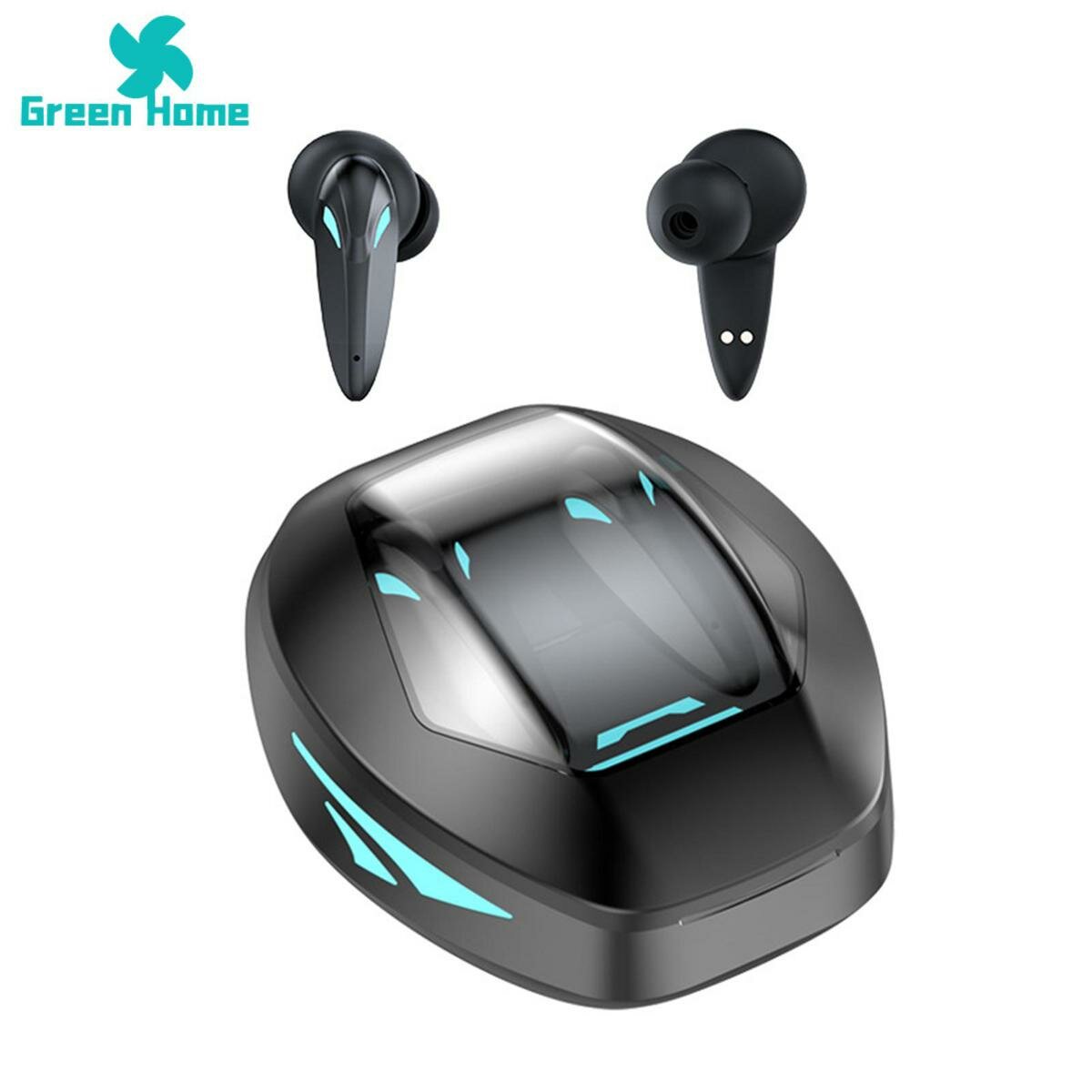 Наушники-вкладыши Green Home с длительным сроком службы батареи, совместимые с Bluetooth, спортивные наушники 5.3, игров