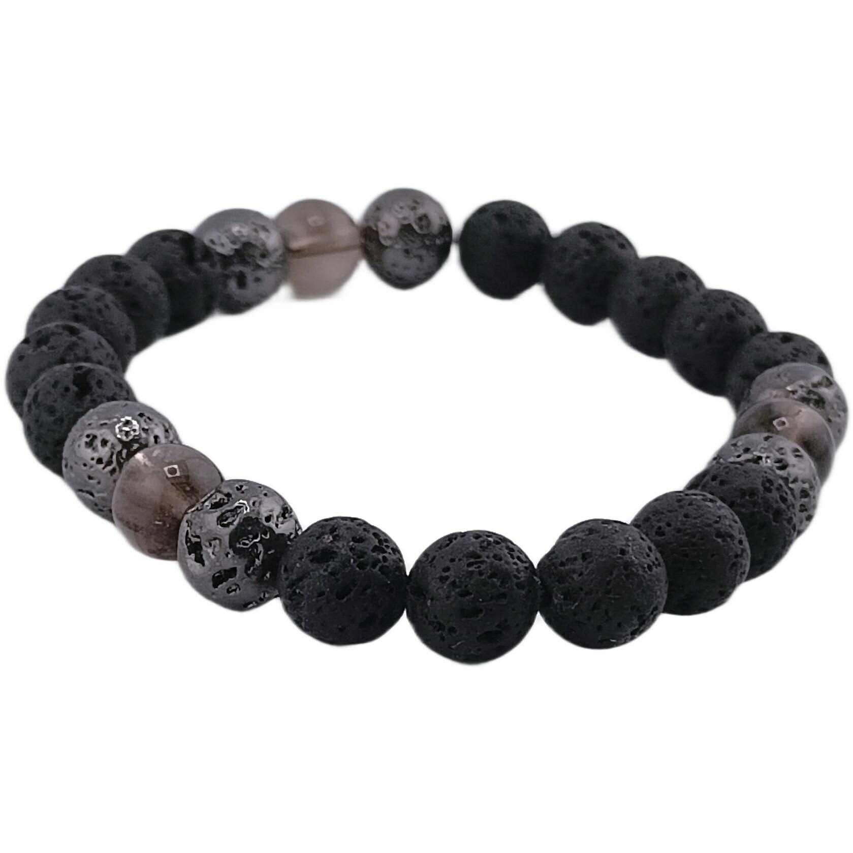 Браслет, раухтопаз