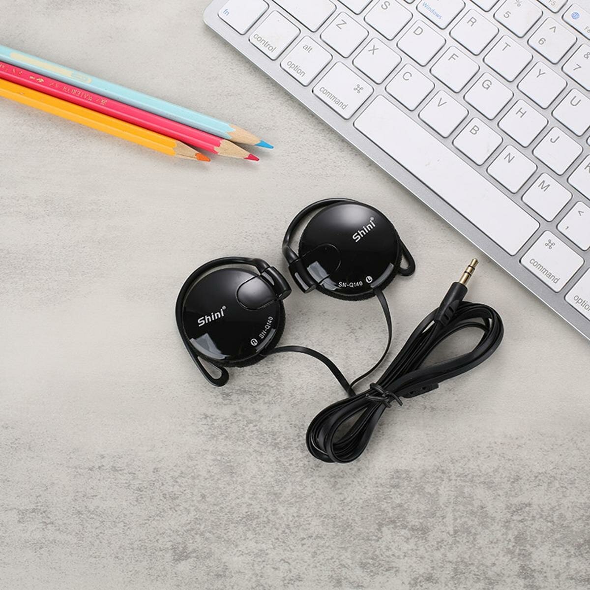 Наушники Super Bass Ear Hook Headset Sports Earphones Проводные наушники для MP3-плеера, компьютера, мобильного телефона