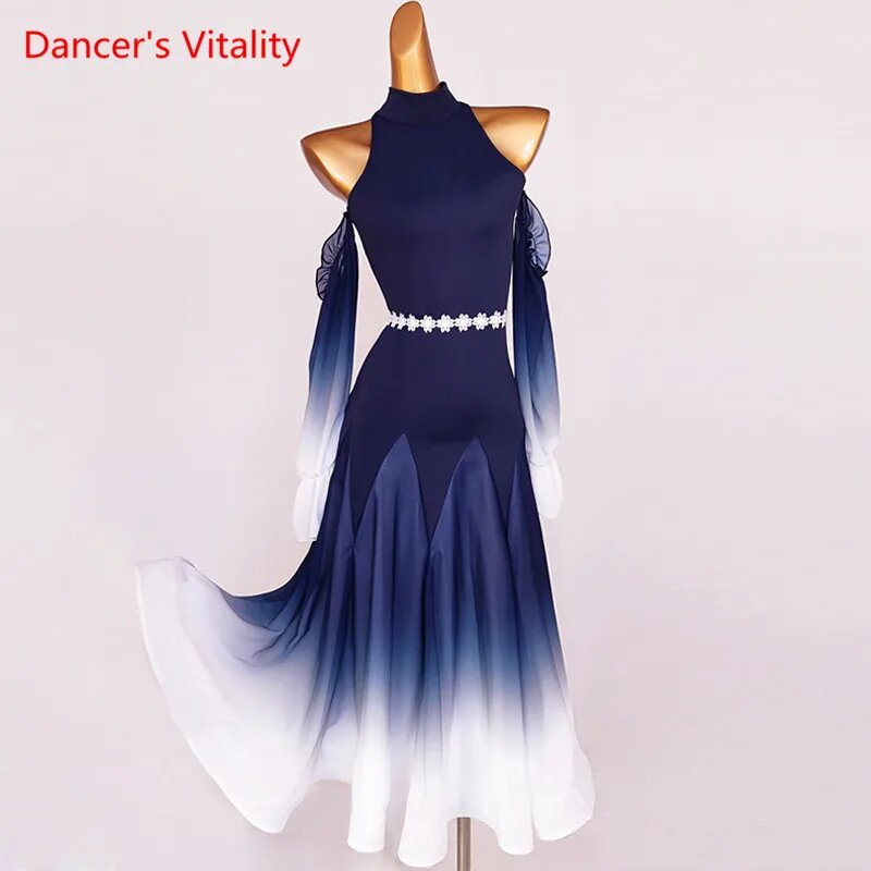 Платье для танцев Dancer's Vitality для девочек из шифона, сетки и 4XL, Оранжевый, Оранжевый