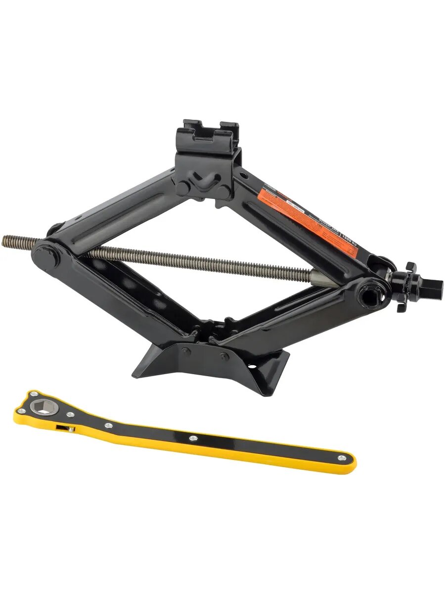 Домкрат ромбический 1,5т с трещоткой (105-385 мм )