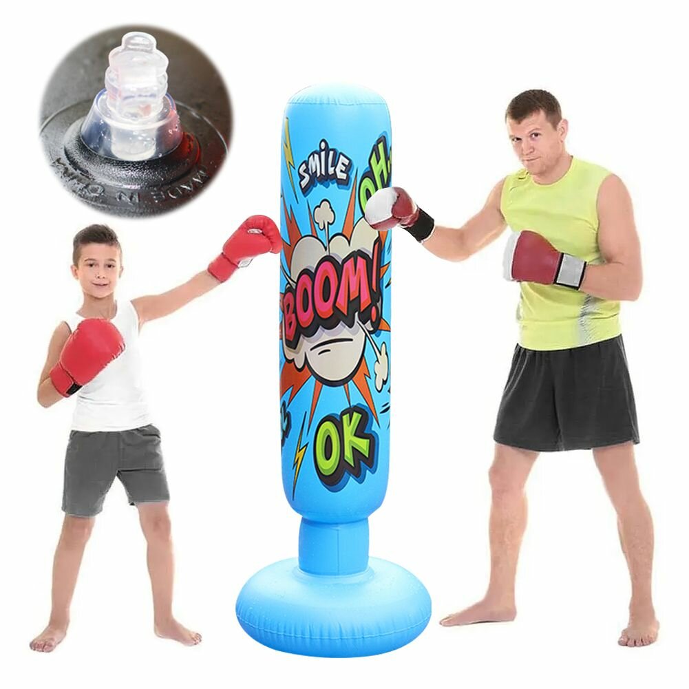 Боксёрская груша стойка, 130 см, из прочного ПВХ