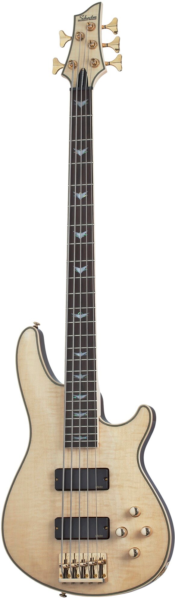 Schecter OMEN EXTREME-5 GNAT Бас-гитара 5 струн цвет Gloss Natural
