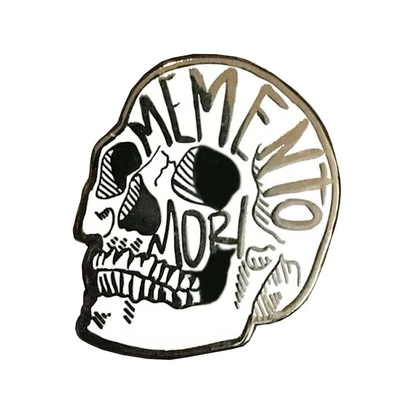 Memento Mori медная булавка