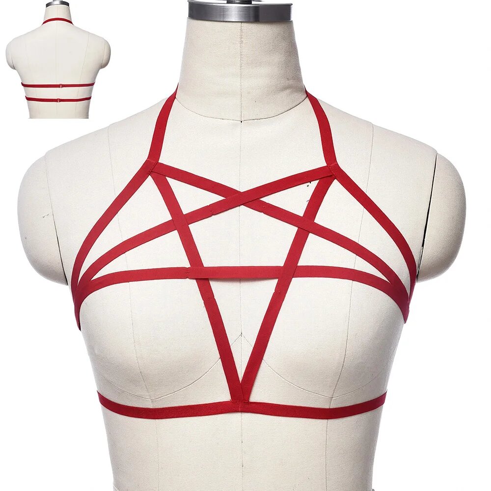 Красная портупея JLX HARNESS S00026-RED