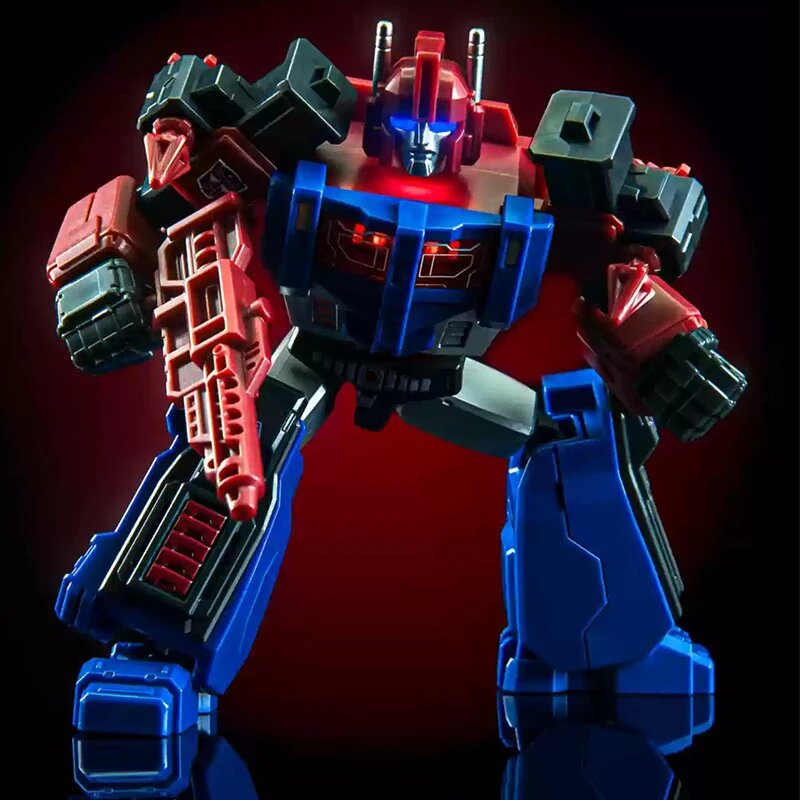 Мегатрон, сияющая версия, фигурки Hasbro Темно-синий, V3 Ultra Magnus