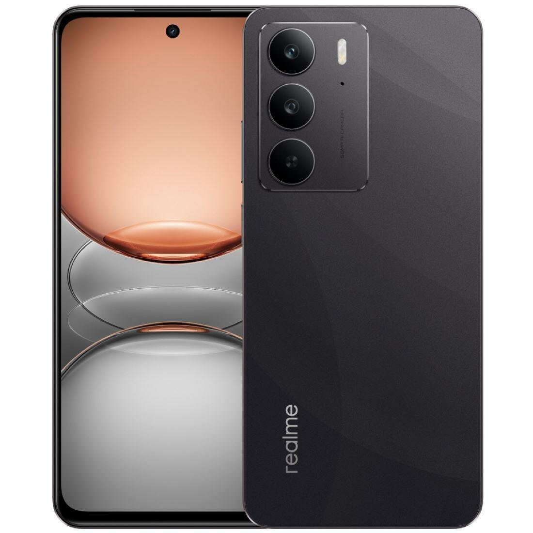 Смартфон Realme C75 8/128 Гб Черный 2 sim 6.72" Цветной IPS, сенсорный, 90Hz 2G, 3G, 4G (LTE) 6000 mAh RU