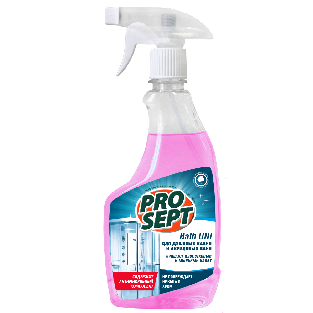 Спрей Универсальный Антимикробным Prosept Bath Uni 500мл 225-0 / Просепт.