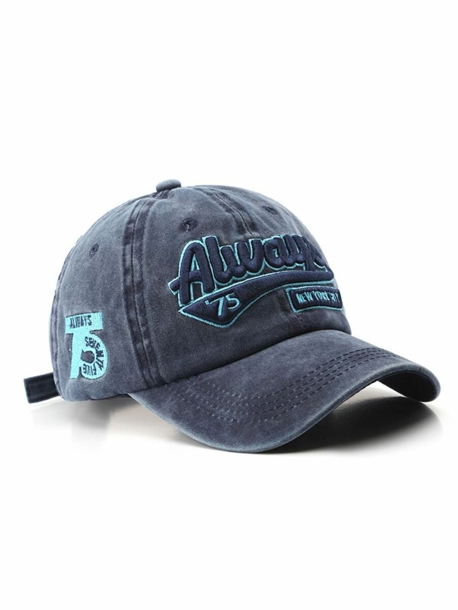 Бейсболка с вышитым утиным клювом в виде огорченного письма