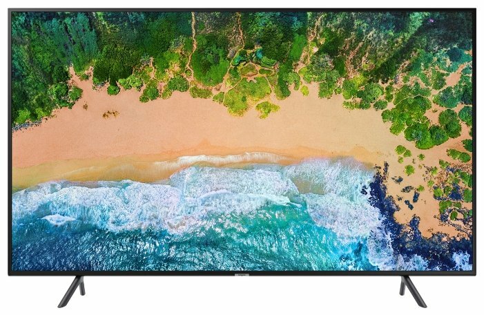Телевизор Samsung UE40NU7170UXRU, диагональ 40", разрешение 4K UHD, Tizen, Wi-Fi, черный