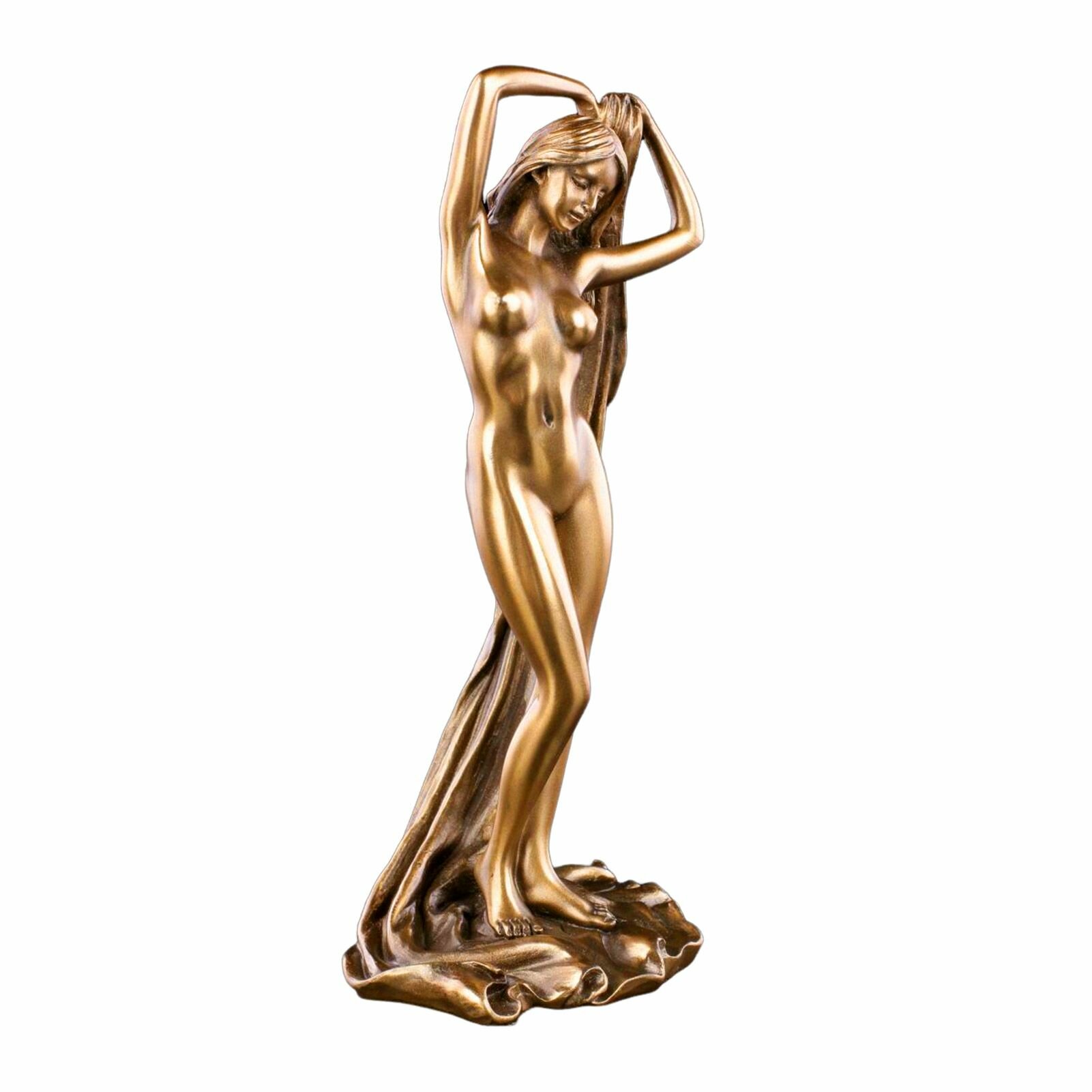 Статуя женской обнаженной фигуры из смолы