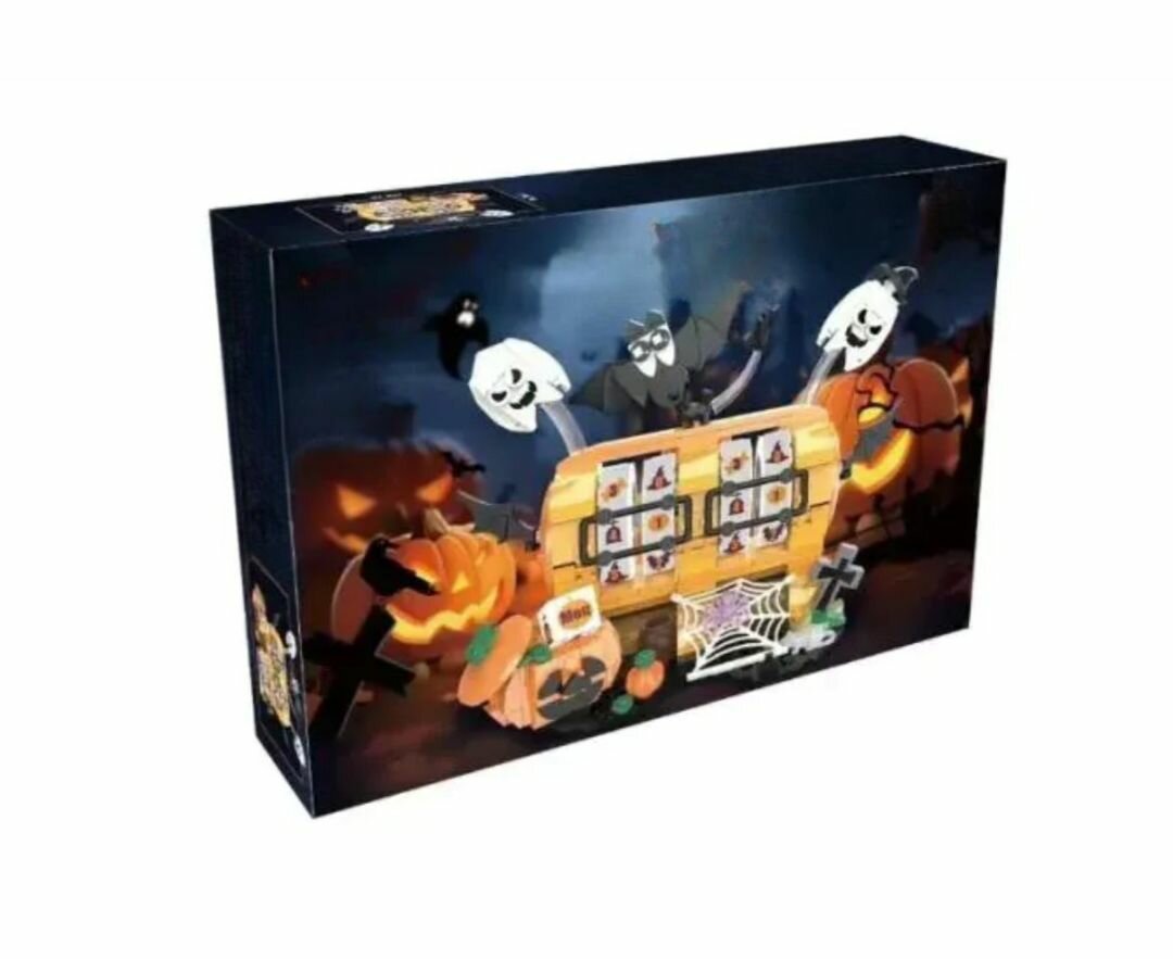 Конструктор календарь на Хэллоуин, ( игральный автомат, halloween )