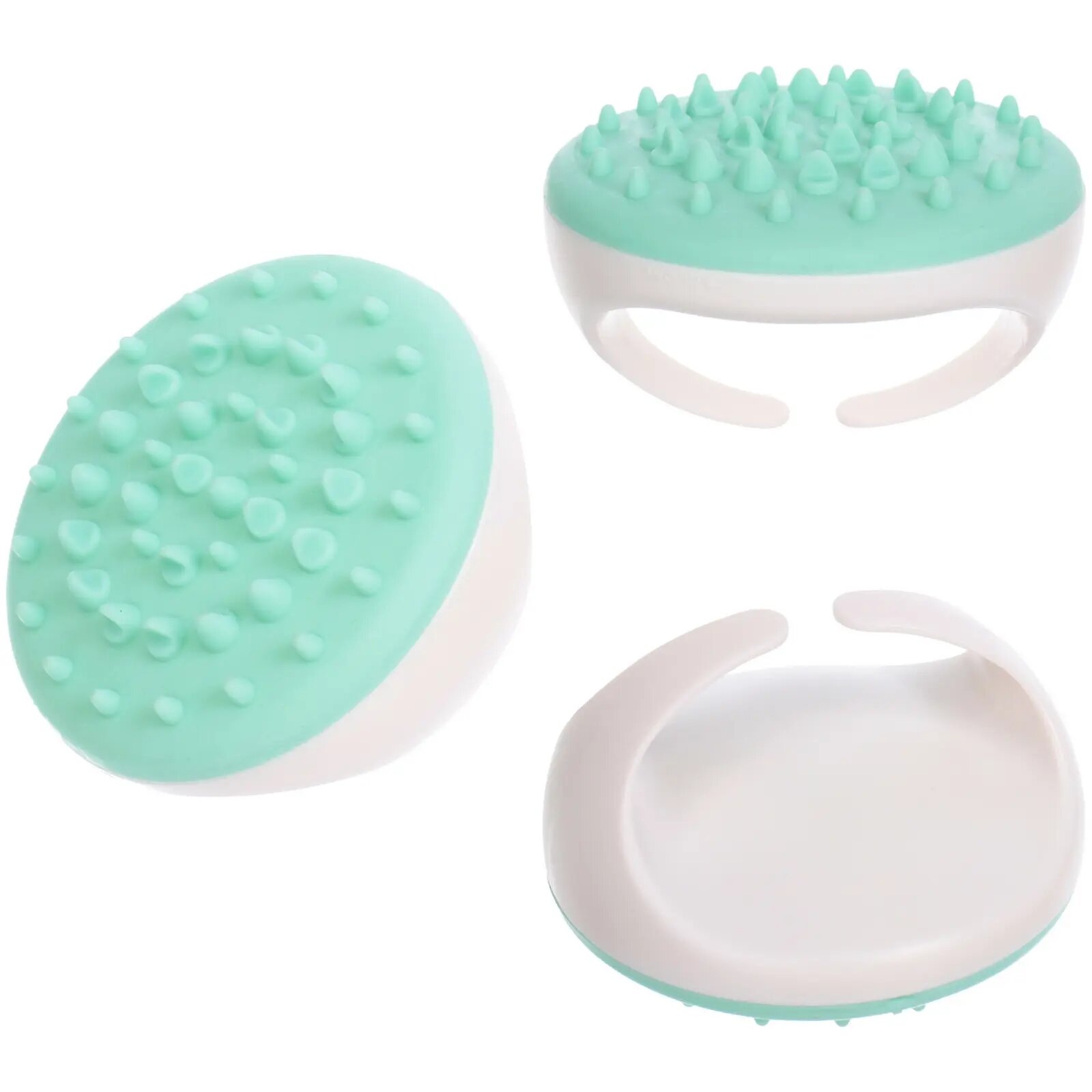 Массажер антицеллюлитный «Slim body» 11x7 см, металл/пластик, зеленый, компактный