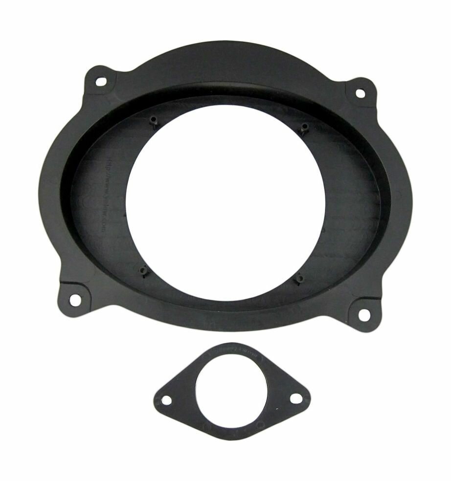 Подиумы пластиковые для установки динамиков в Toyota Camry 2006 - 2012 Фронт 6,5" (16 см, простые)