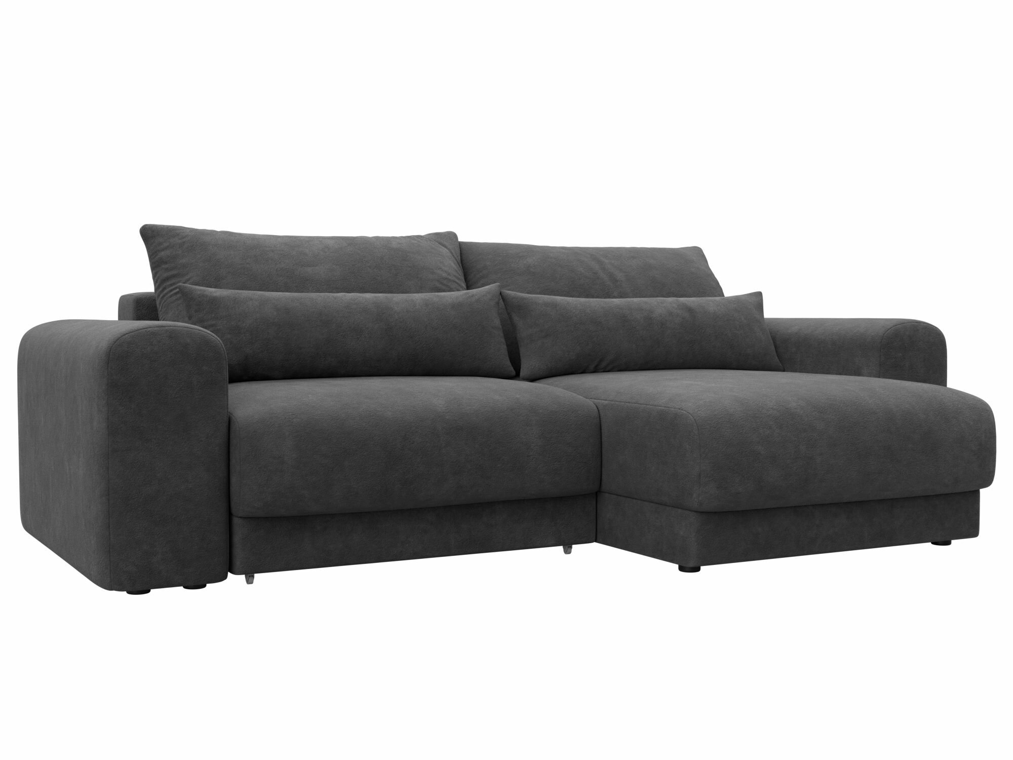 Диван угловой Анора НПБ угол универсальный, Велюр, Хит Диванов