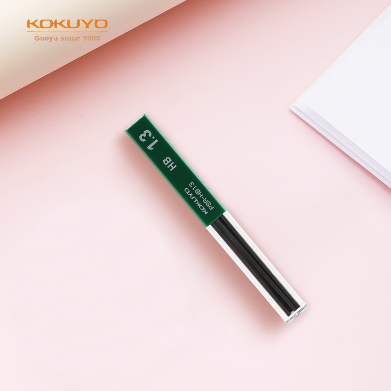 KOKUYO Imported 1.3mm Mechanical Pencil Lead HB, for Students' Exams, Writing, Drawing, Anti-Breaking, Replacement Lead, One Tube, PSR-HB13