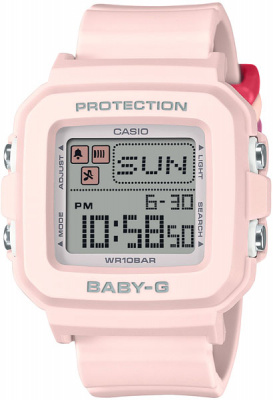 Наручные часы CASIO, розовый/серый — фото 1